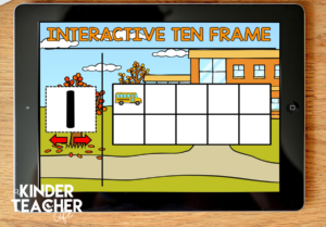 How to use Digital Ten Frames - A Kinderteacher Life