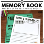 Another (free!) End of the Year Memory Book - A Kinderteacher Life