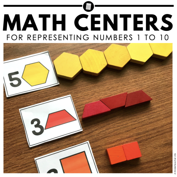 Place Value Math Centers - A Kinderteacher Life