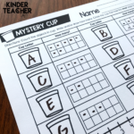 Comparing Numbers Math Center Activities - A Kinderteacher Life