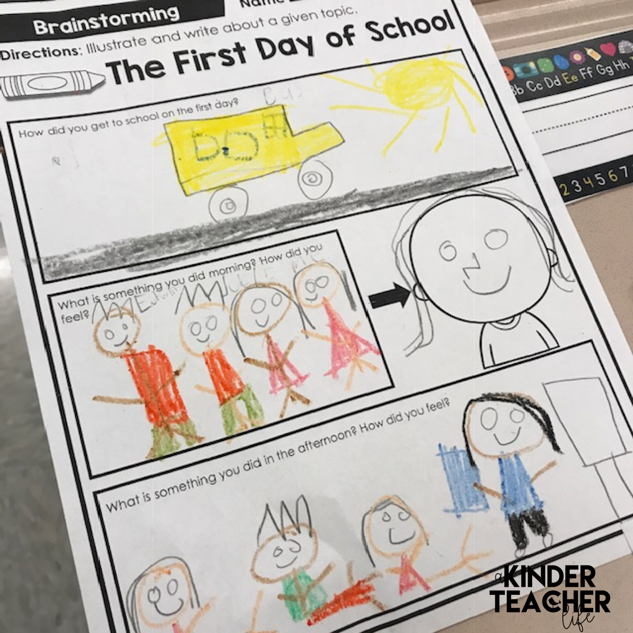 Writing Narratives (Free Writing Template Included!) - A Kinderteacher Life
