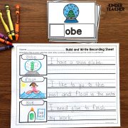 Build and Write: Hands-on Phonics Activities - A Kinderteacher Life