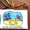 Camouflage ANIMALS COLORING BOOK freebie - A Kinderteacher Life