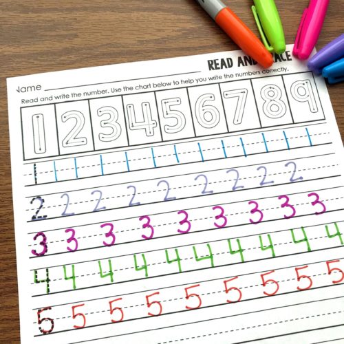 How To Launch Kindergarten Math Centers - A Kinderteacher Life