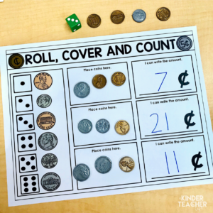 Money Math Center Activities For First Graders - A Kinderteacher Life