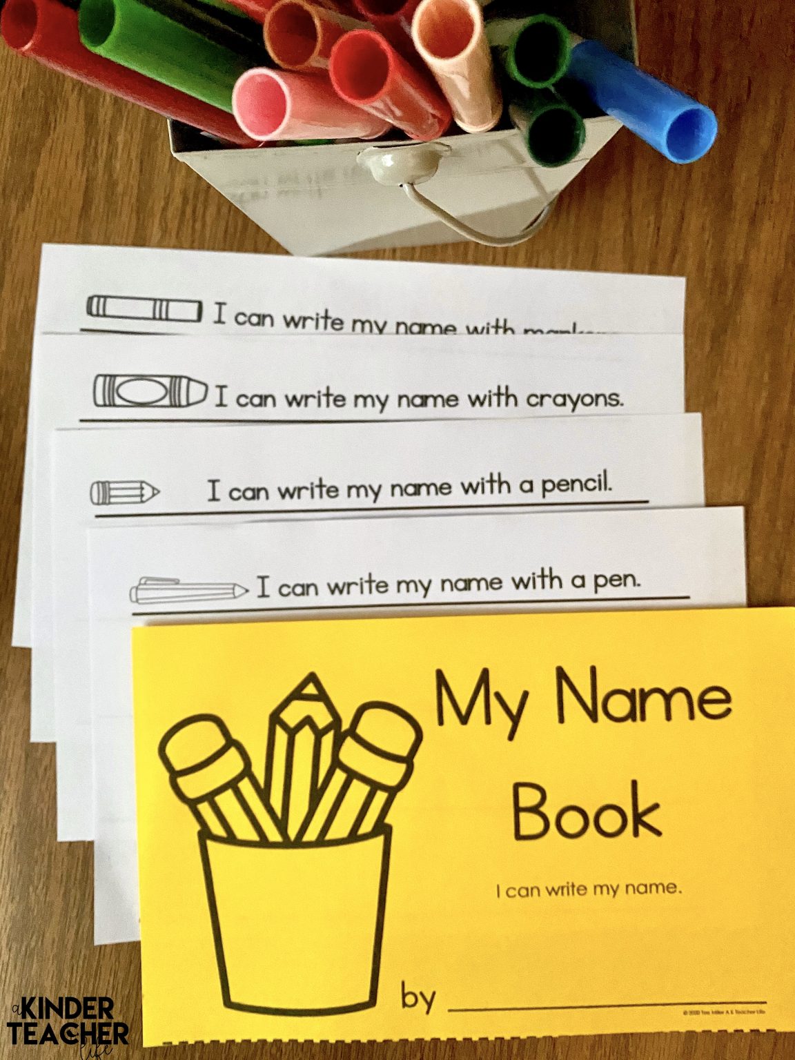 Your Name is a Song Writing Activity - A Kinderteacher Life