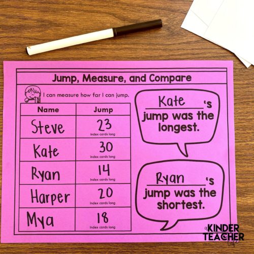 More Strategies and Activities to Teach Measurement - A Kinderteacher Life