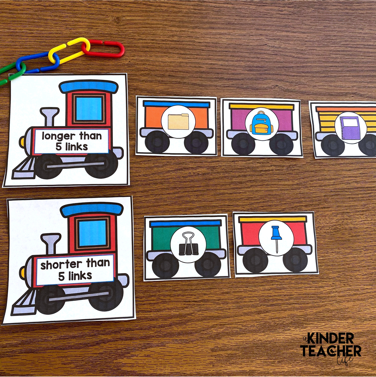 The Best Kindergarten Measurement Math Centers - A Kinderteacher Life