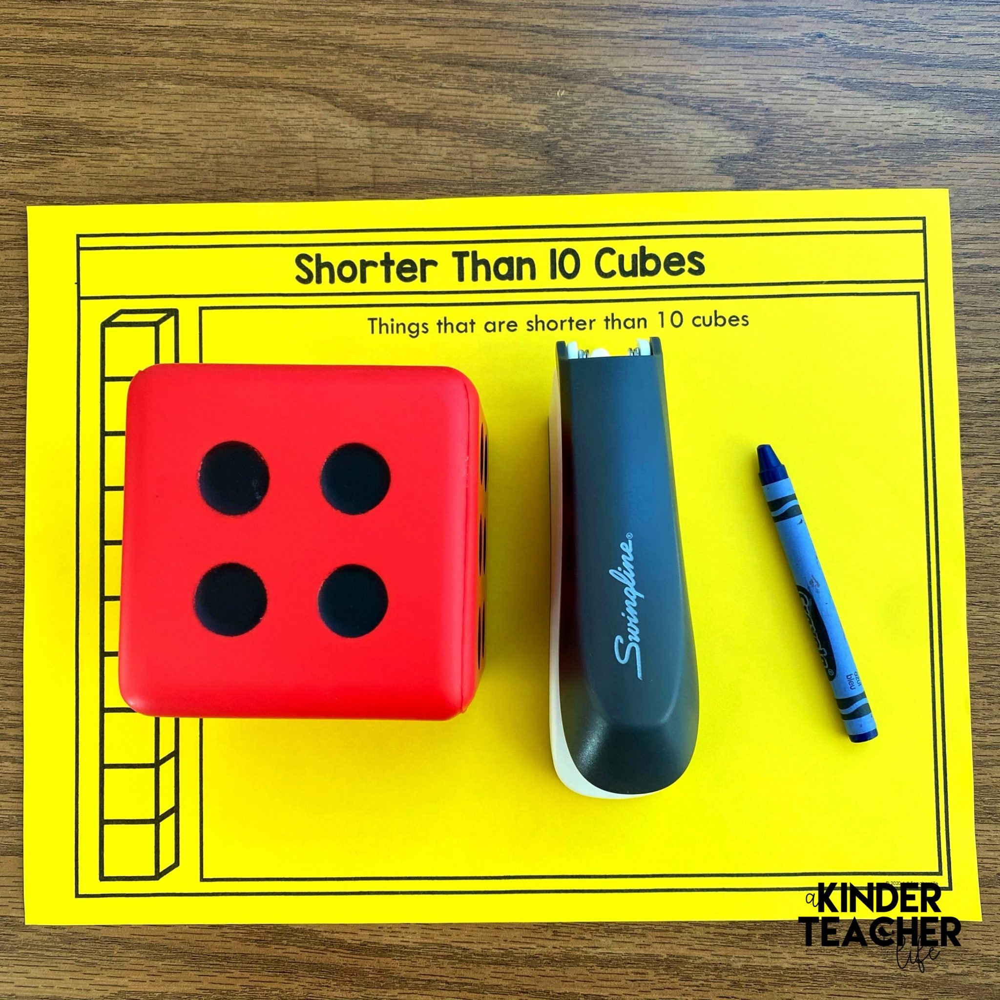 The Best Kindergarten Measurement Math Centers - A Kinderteacher Life
