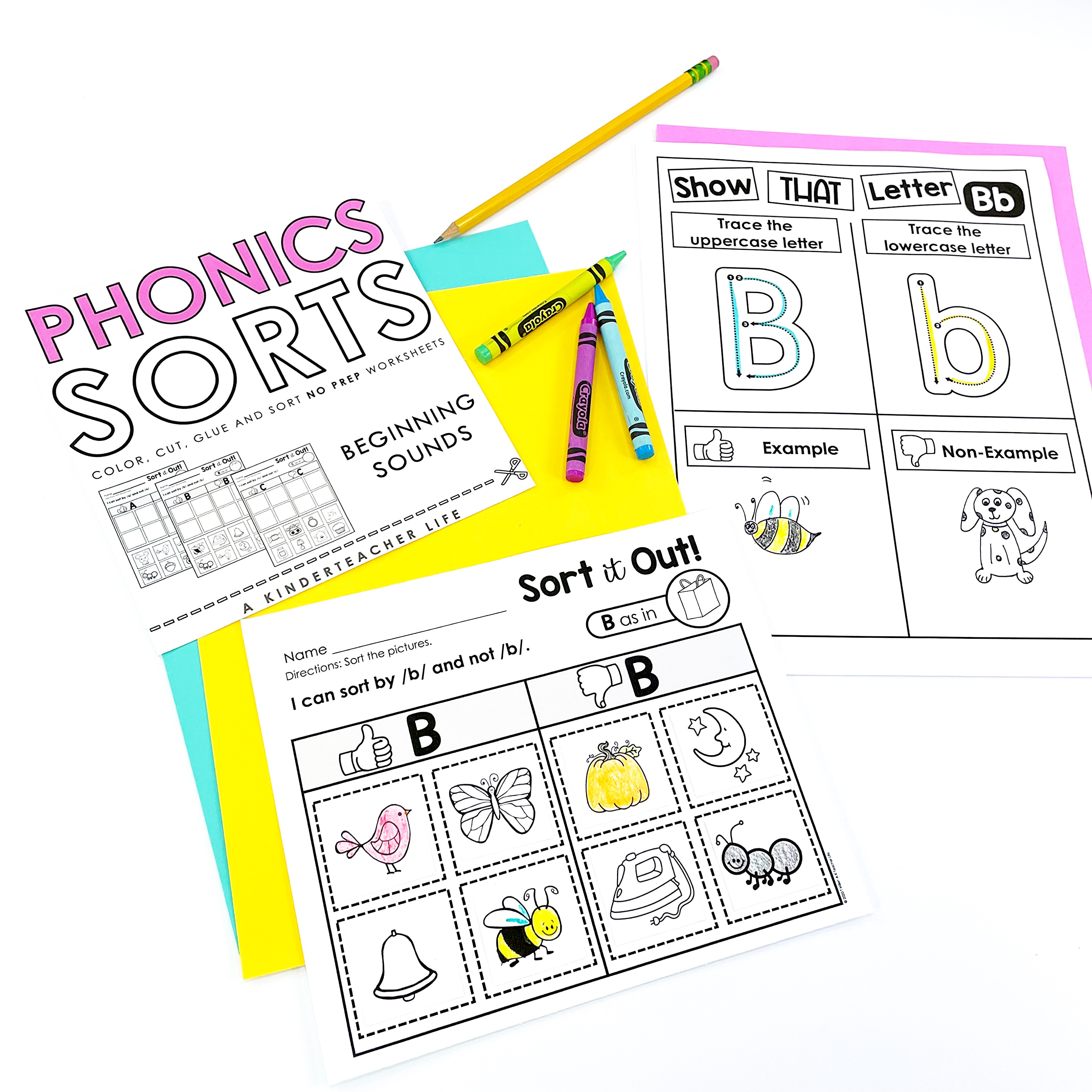 FREE Phonemic Awareness Sorting Worksheets A Kinderteacher Life FREE Phonemic Awareness Sorting Worksheets A Kinderteacher Life