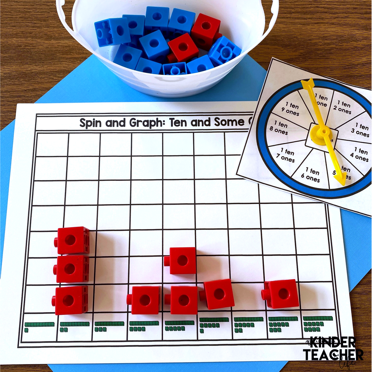 Low prep Subtraction Math Centers for First Grade - A Kinderteacher Life