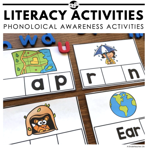 FREE Phonemic Awareness Sorting Worksheets - A Kinderteacher Life