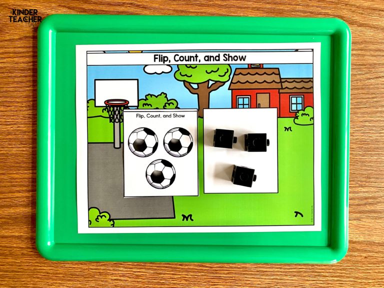 Kindergarten End of the Year Review Math Centers - A Kinderteacher Life