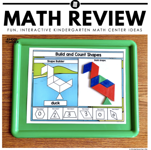 Place Value Math Centers - A Kinderteacher Life