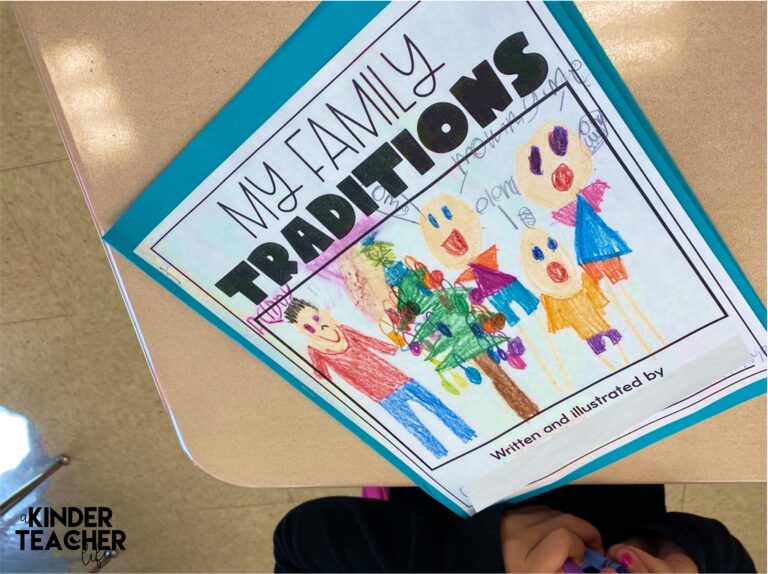 How To Write About Family Traditions - A Kinderteacher Life