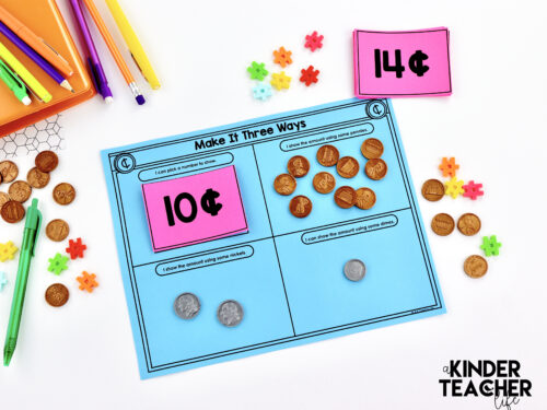 Fun and Low-Prep Activities to Teach Coin Attributes - A Kinderteacher Life