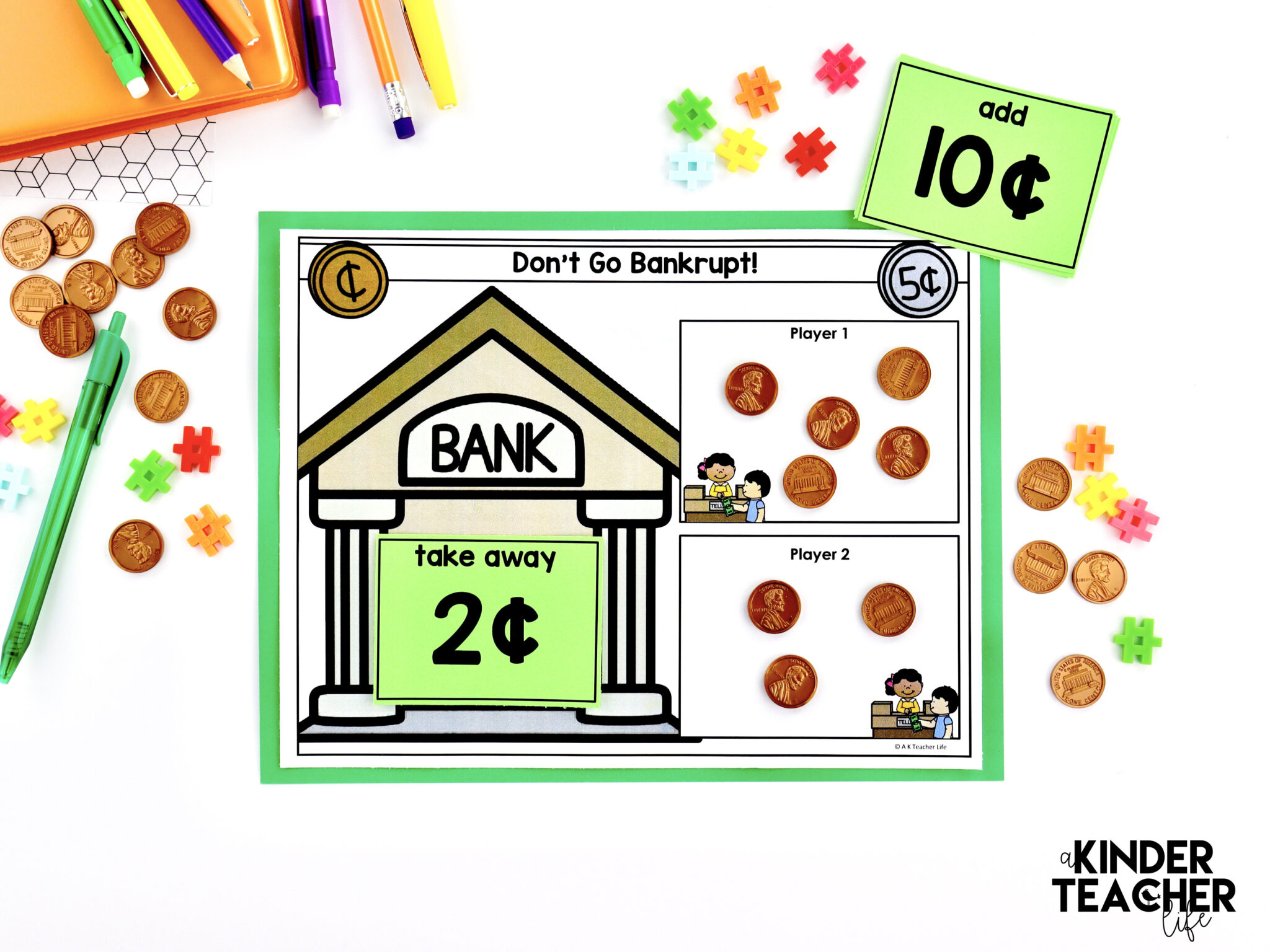 Fun and Low-Prep Activities to Teach Coin Attributes - A Kinderteacher Life