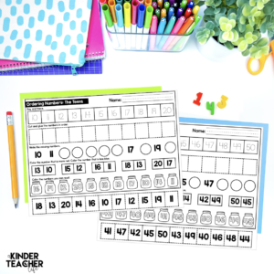 The Best NO Prep Counting Activities - A Kinderteacher Life