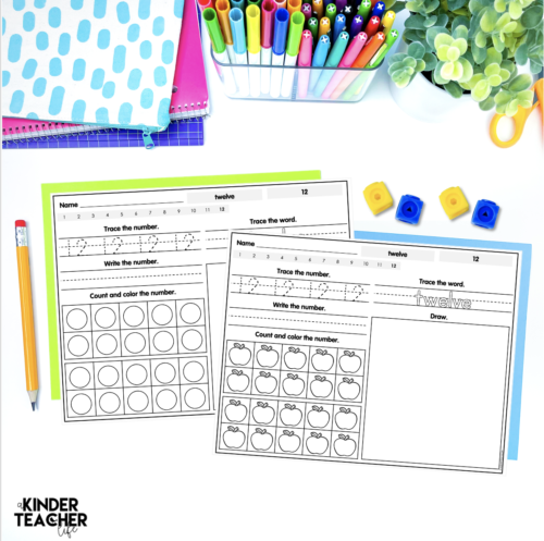 The Best NO Prep Counting Activities - A Kinderteacher Life