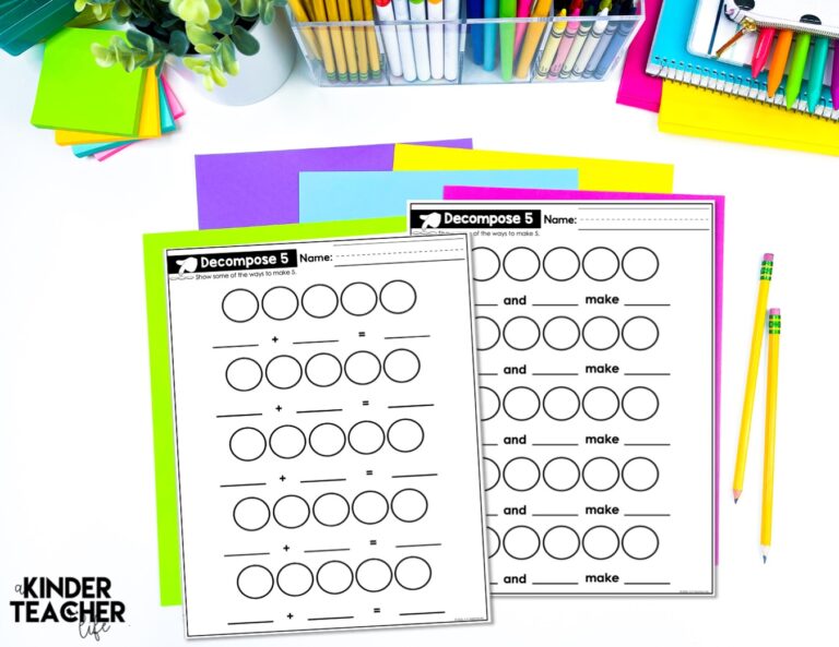 My Favorite Beginning of the Year Activities - A Kinderteacher Life